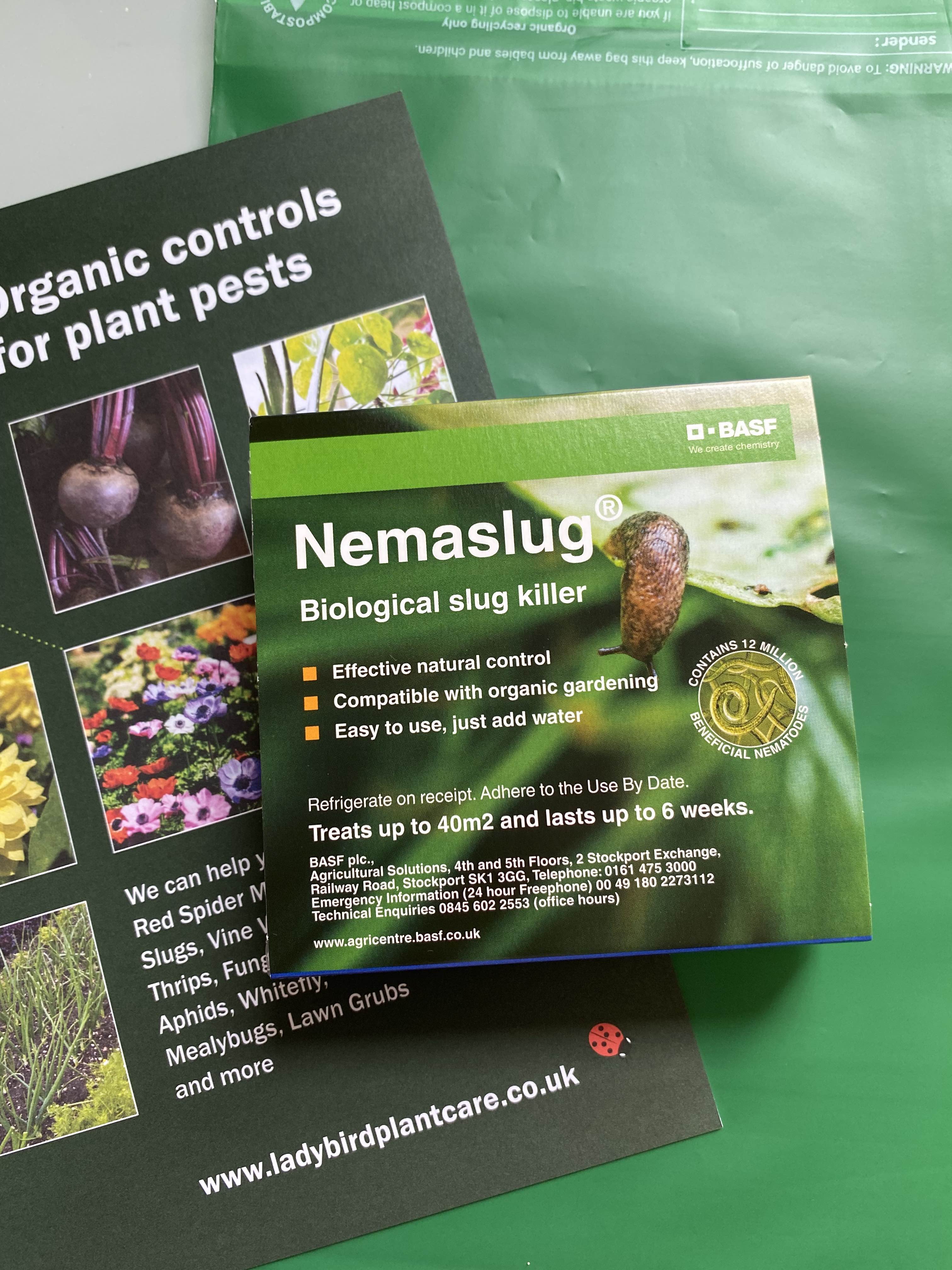 Nemaslug Slug Control 40sqm – ladybirdplantcare.co.uk